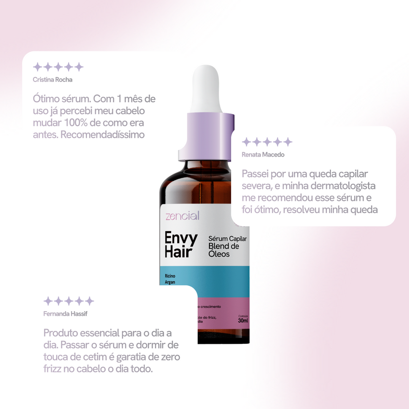Envy Hair Sérum Crescimento Capilar – Zencial